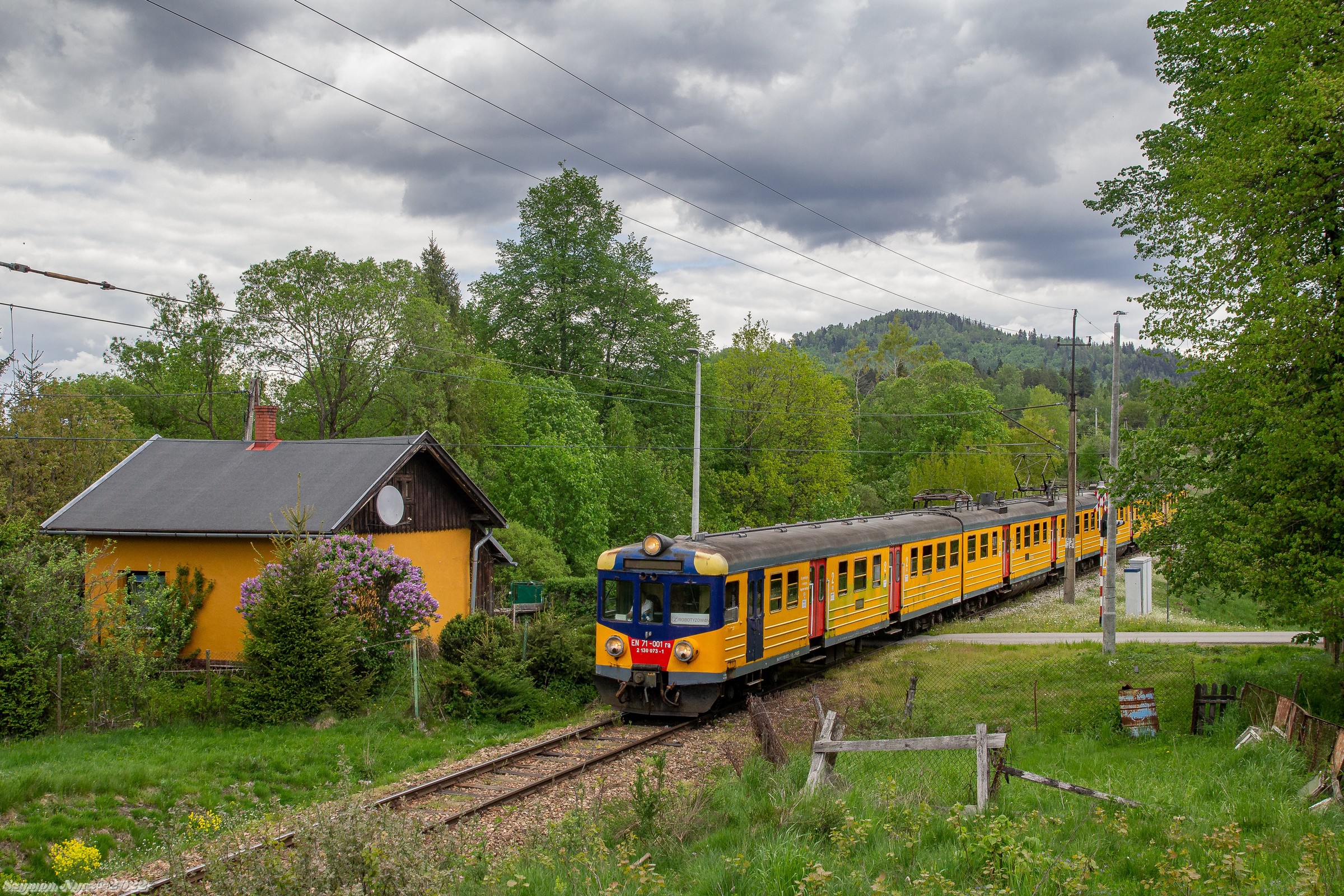 Pożegnanie EN71-001 - OK-KOLEJ.pl - Pozytywna Galeria Kolejowa